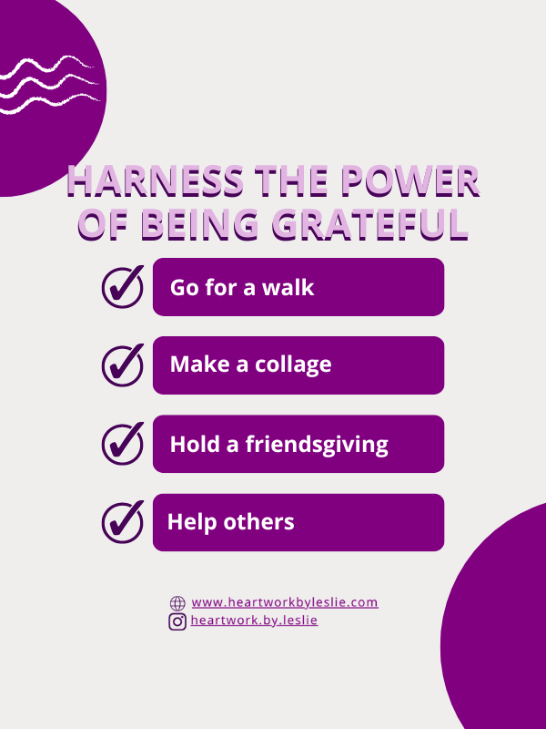 Helpful Tips to Tap into the Power of Being Grateful as You Move ...