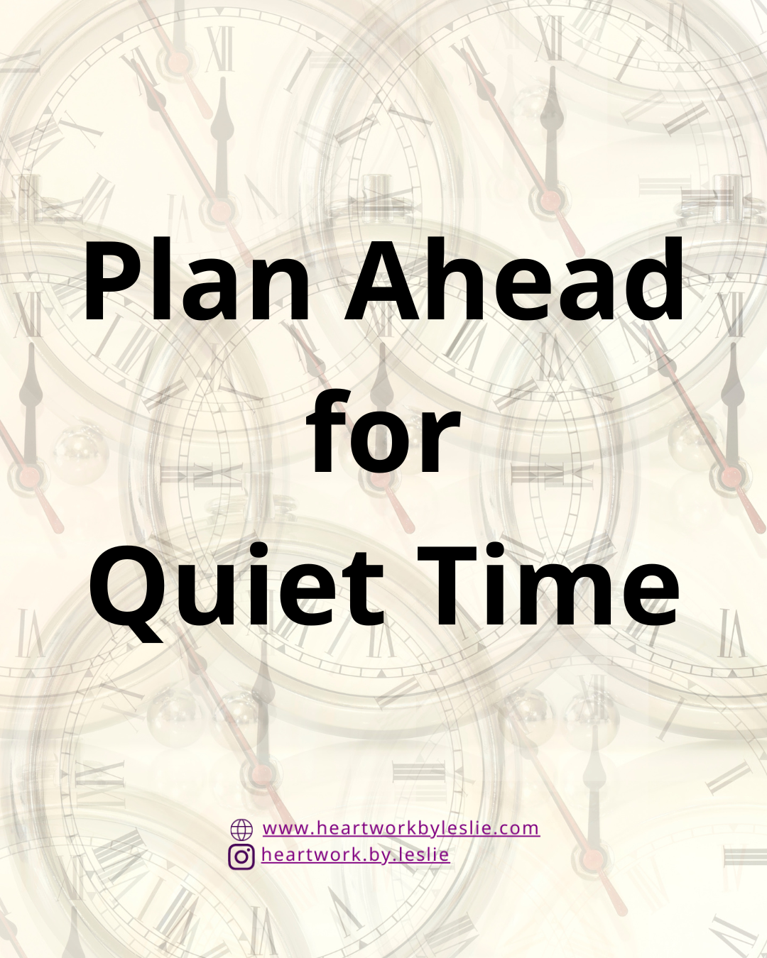 Finding Quiet Time for Busy Christian Moms - Blog