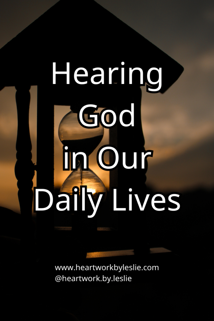 Hearing God's Voice - Blog