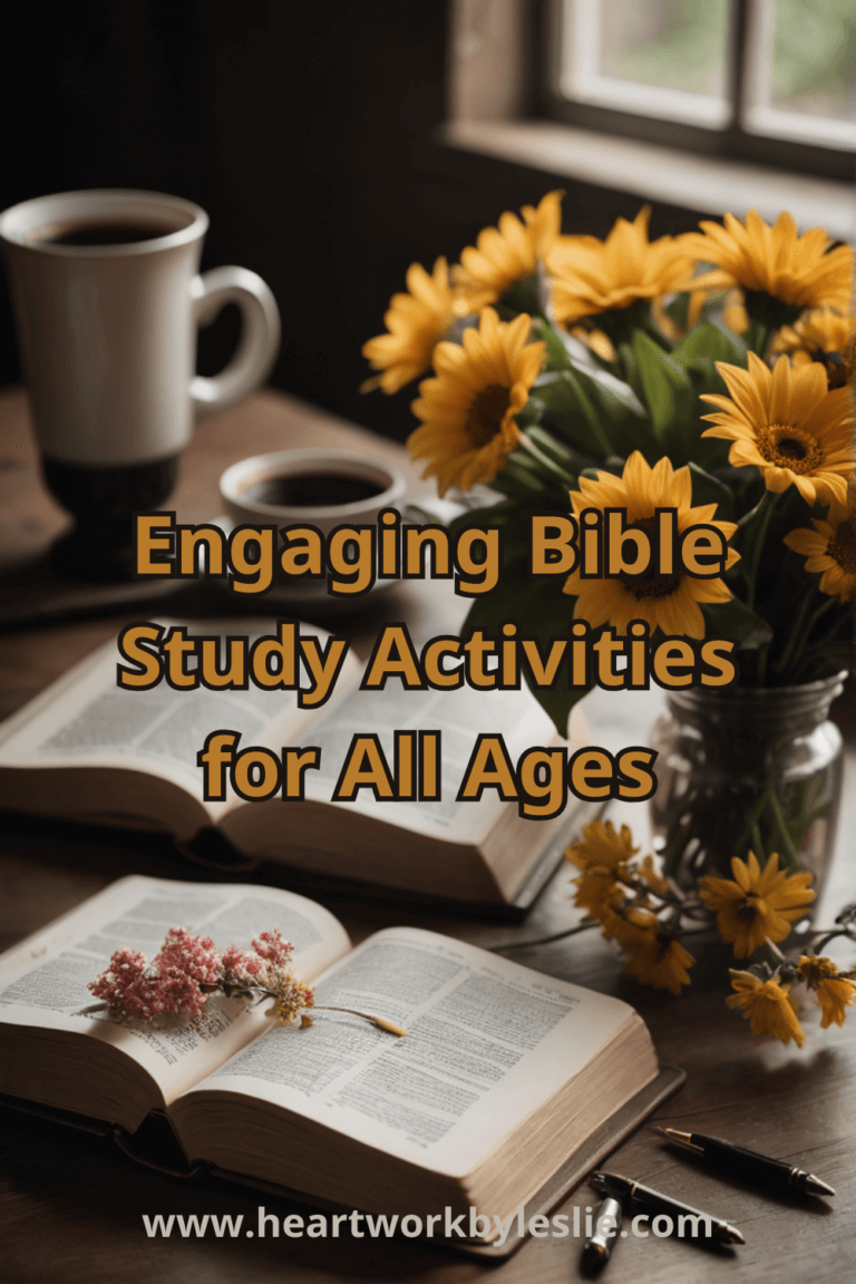 Engaging Bible Study Activities for All Ages