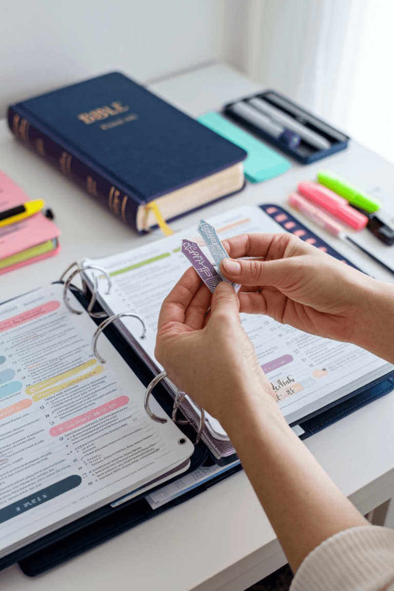 Make a Bible Study Binder: A Christian Mom’s Guide to Devotions - Blog