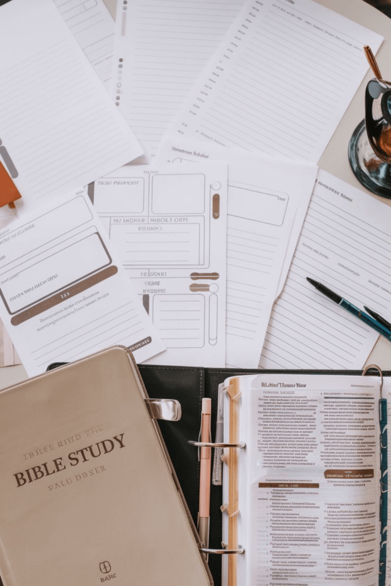 Make a Bible Study Binder: A Christian Mom’s Guide to Devotions - Blog